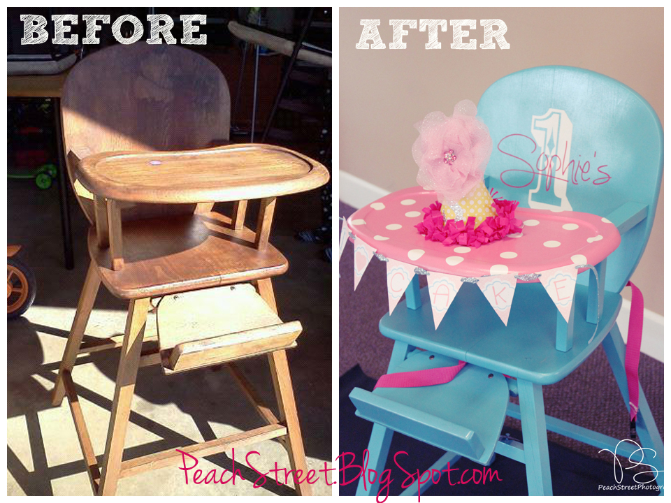 A Truly 'High' Chair ~ Fit for a Birthday Girl - Southern Revivals