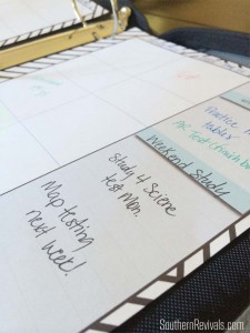 Getting Organized for Back to School | Free Student Planner Printable ...