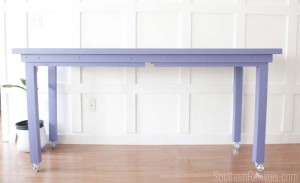 Old Preschool Table Makeover | From Toddler Height to Bar Height ...