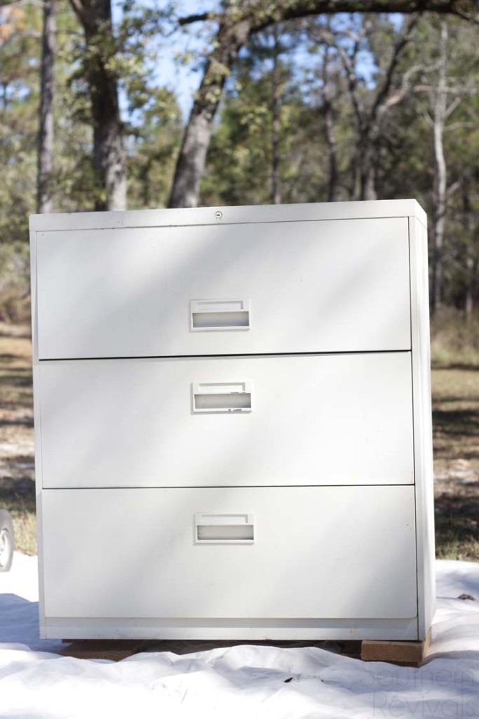 The $20 File Cabinet Makeover - Southern Revivals