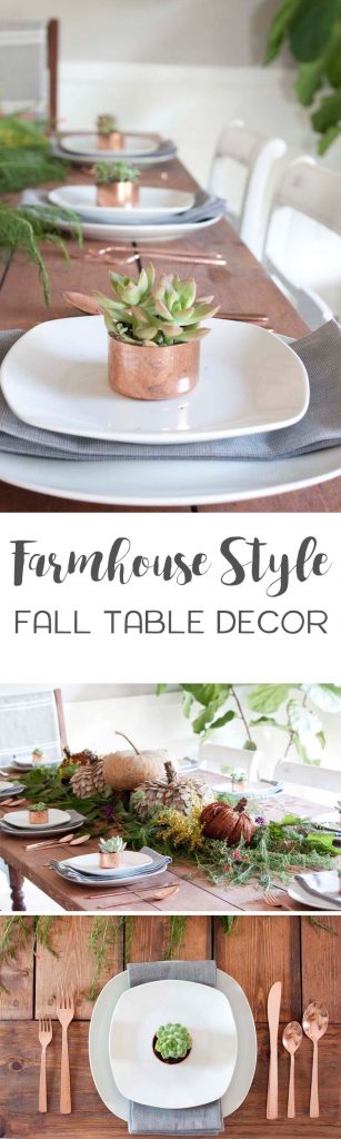 Farmhouse Style | My Fall Table Decor - Southern Revivals