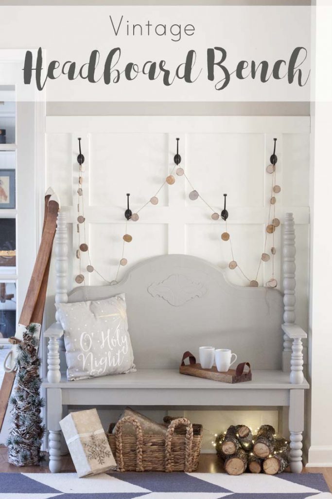 DIY Vintage Headboard Bench - Southern Revivals
