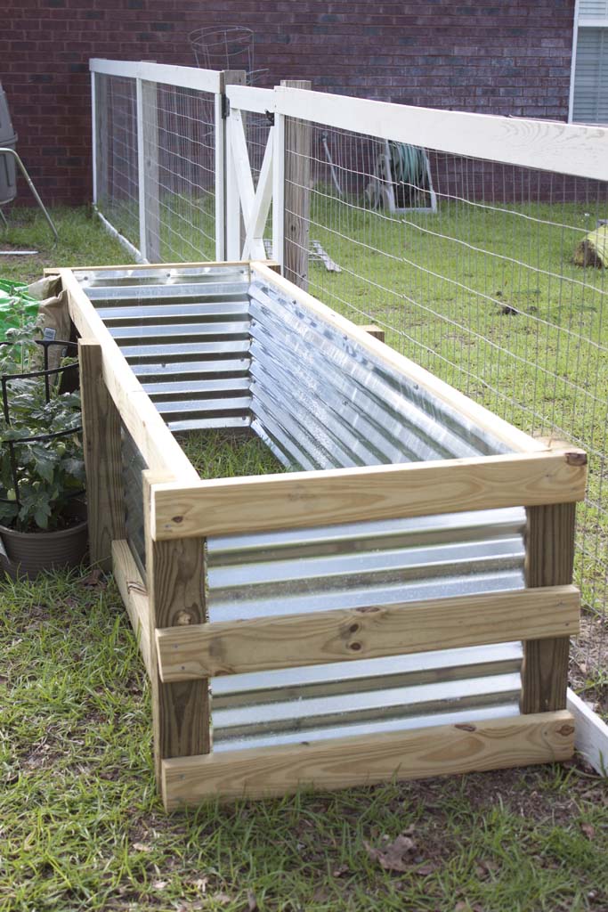 How To Build A Modern DIY Garden Box Southern Revivals