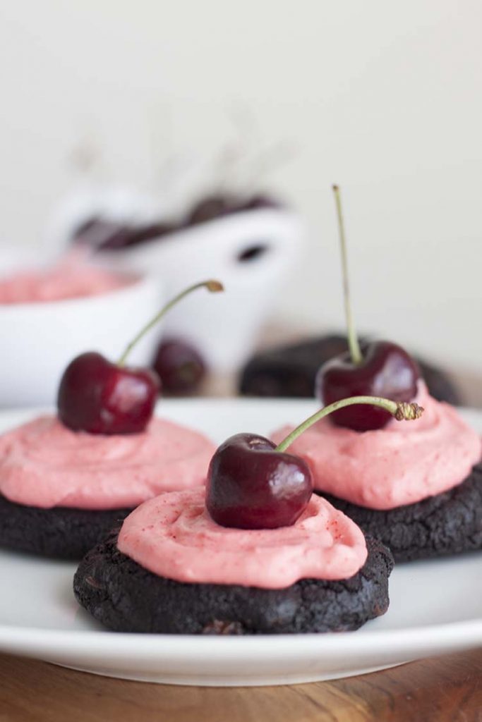 Double Dark Chocolate & Cherry Black Forest Cookies - Southern Revivals